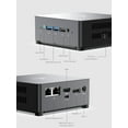 MINISFORUM UN100D Mini PC 12th Gen Alder Lake N100(up to 3.4GHz ...
