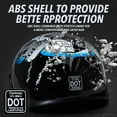 CARTMAN Cruiser Half Face DOT Approved Medium Helmet - Walmart.com