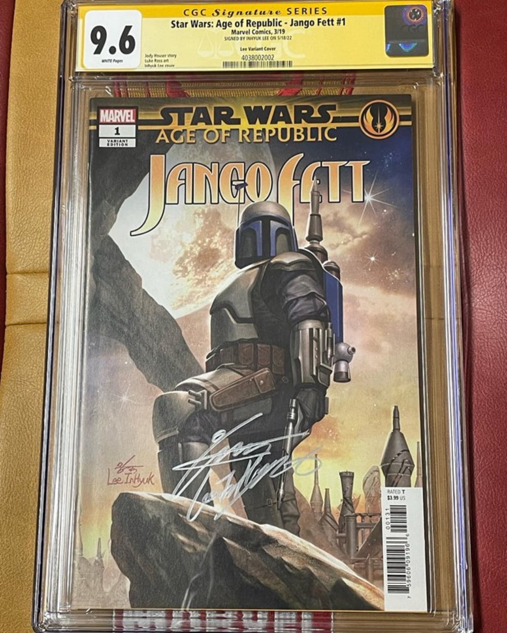 Star Wars: Age of Republic - Jango Fett #1 - CGC 9.6 Comic Book ...