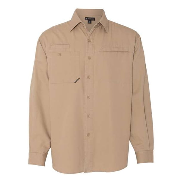 DRI DUCK Camisa de trabajo Mason Performance para hombre (4342) -KHAKI ...