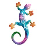 Joernso Vivid Wall Hanging Geckos Shape Iron Stylish Art Sculpture ...