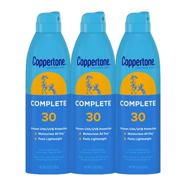 Coppertone Complete Face Sunscreen Lotion Spf 45, Weightless And Oil ...