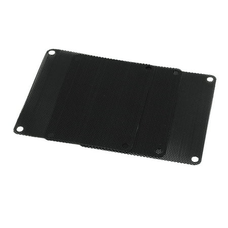 3 Pcs Black PC Fan Dust Filter Plastic Dustproof Computer Case Mesh ...