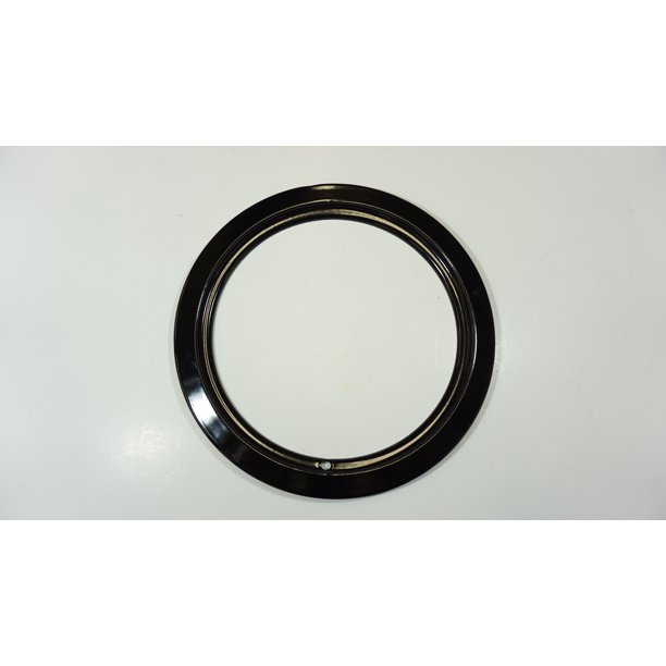 Range Black Porcelain 6" Trim Ring for GE and Hotpoint, 421-6 - Walmart ...