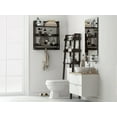 Free Shipping Spirich 3 Tier Bathroom Shelf Wall Mounted With Towel