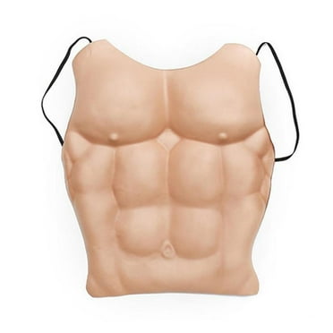 Fake Muscle Chest Foam Fancy Dress Cosplay Costume Prop Accessories ...