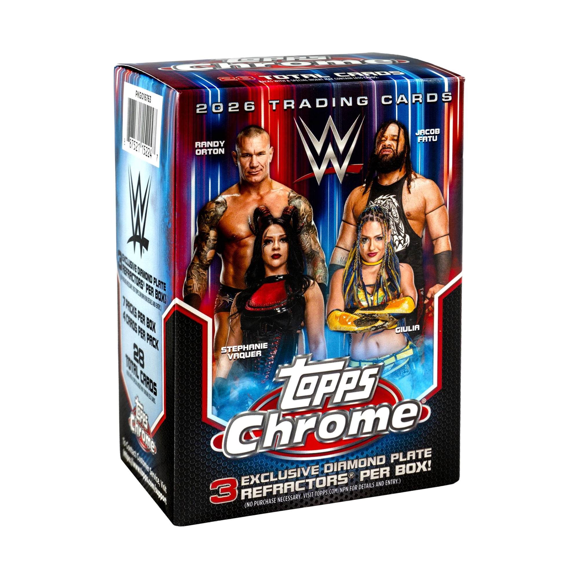 Click here for 2026 Topps Wwe Chrome Trading Cards Value Box prices