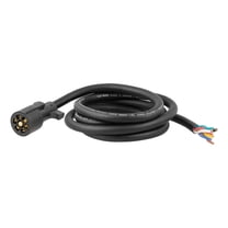 CURT 56621 Replacement 7-Pin RV Blade 7-Way Trailer Wiring Harness Plug ...