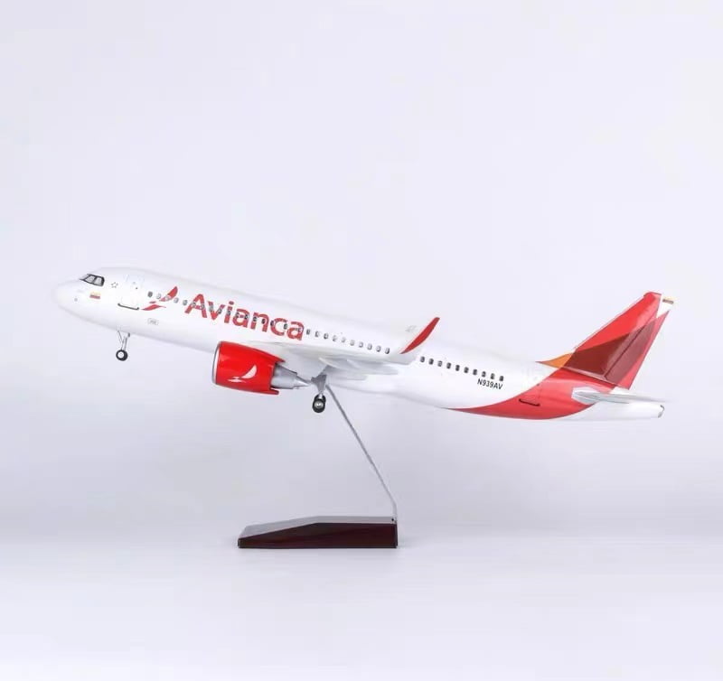 Modelo de avión de simulación de aviación Emirates UAE A380 de 46 cm a ...