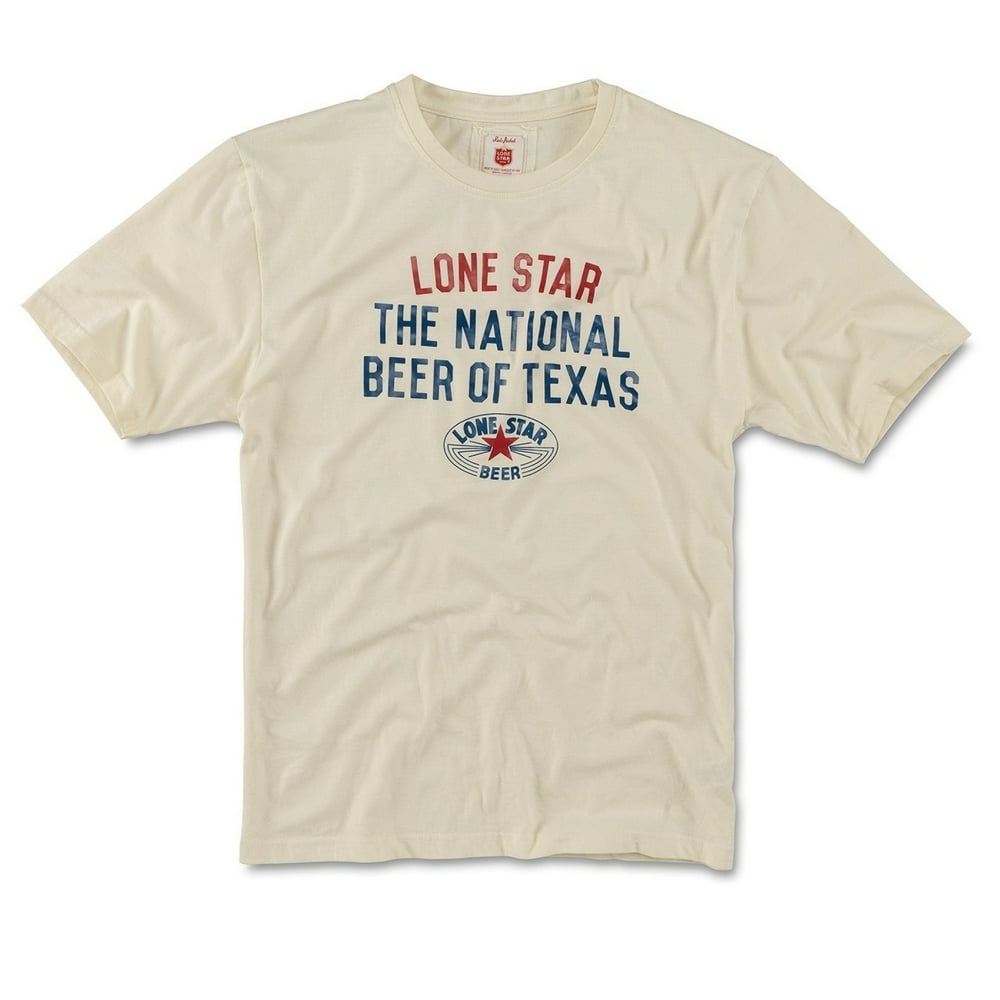 Lone Star - Lone Star National Beer of Texas T-Shirt-2XLarge - Walmart ...