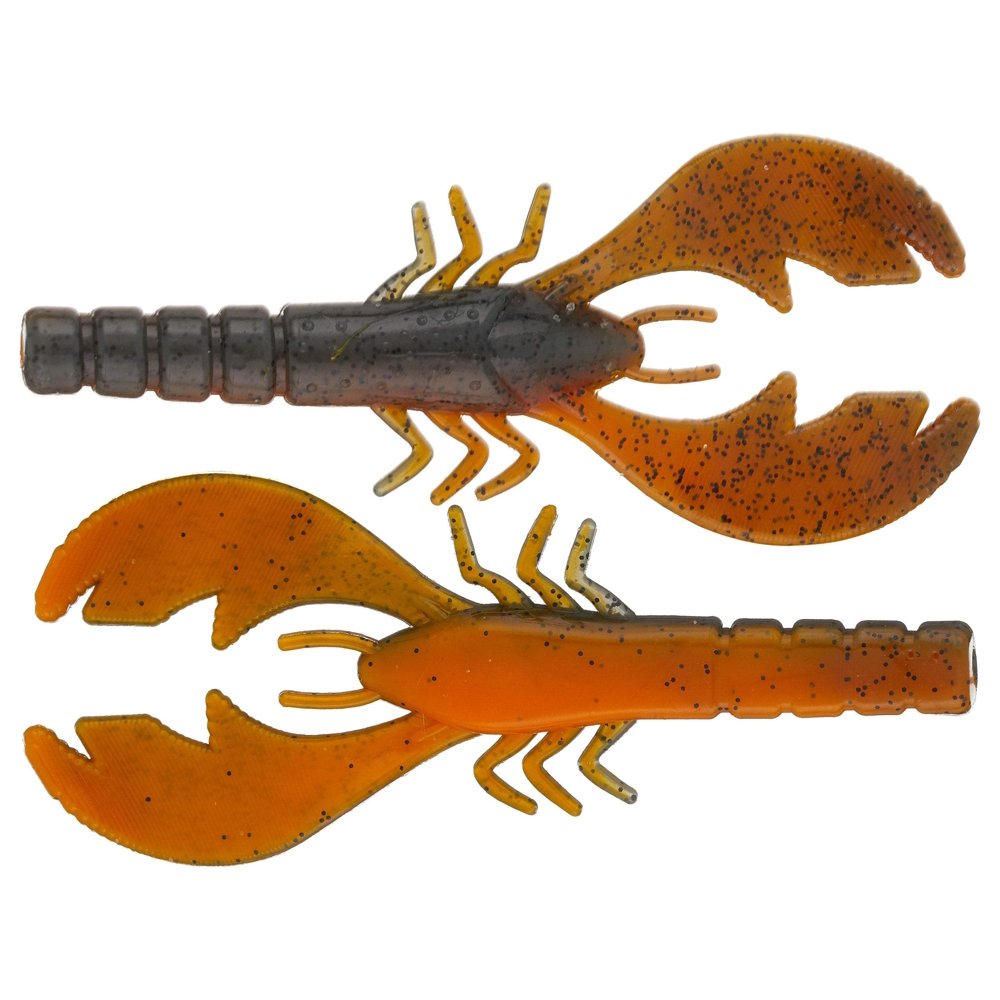 Big Bite Baits College Craw Soft Plastic Craw (Crawdad, 3 1/2 inch ...