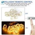 Deago 300 LED Curtain Fairy String Lights USB Remote Control Christmas ...