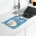 TSV 2pcs Dish Drying Mats, Absorbent Microfiber Dish Drainers for ...