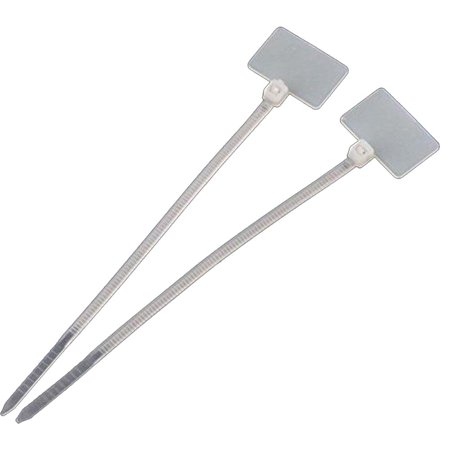 Ethernet Wire Zip Ties ,Cable Mark Tags Nylon Power Marking Label (100pcs),100 Pcs | Walmart Canada