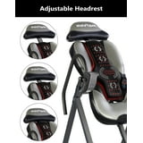 Innova Health and Fitness Heat and Massage Inversion Table ITM5900 Gray ...
