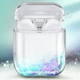 Nagebee Case for AirPods, Sparkle Flowing Floating Durable Girls Cute ...
