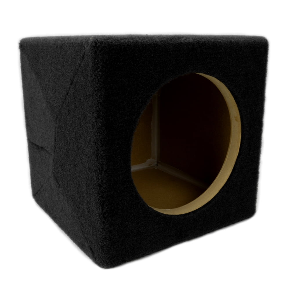 0.30 ft³ Sealed MDF Enclosure Box for Single JL Audio 8" W3v3 (8W3v3 ...