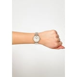 Emporio Armani Women's Retro Two-Tone Watch, Mother of Pearl Dial ...