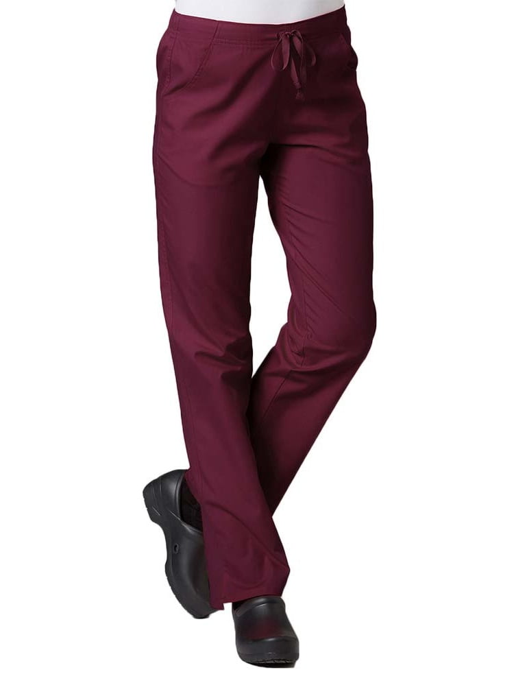 Red Panda Women's Half Drawstring Straight Leg Scrub Pant - Walmart.com