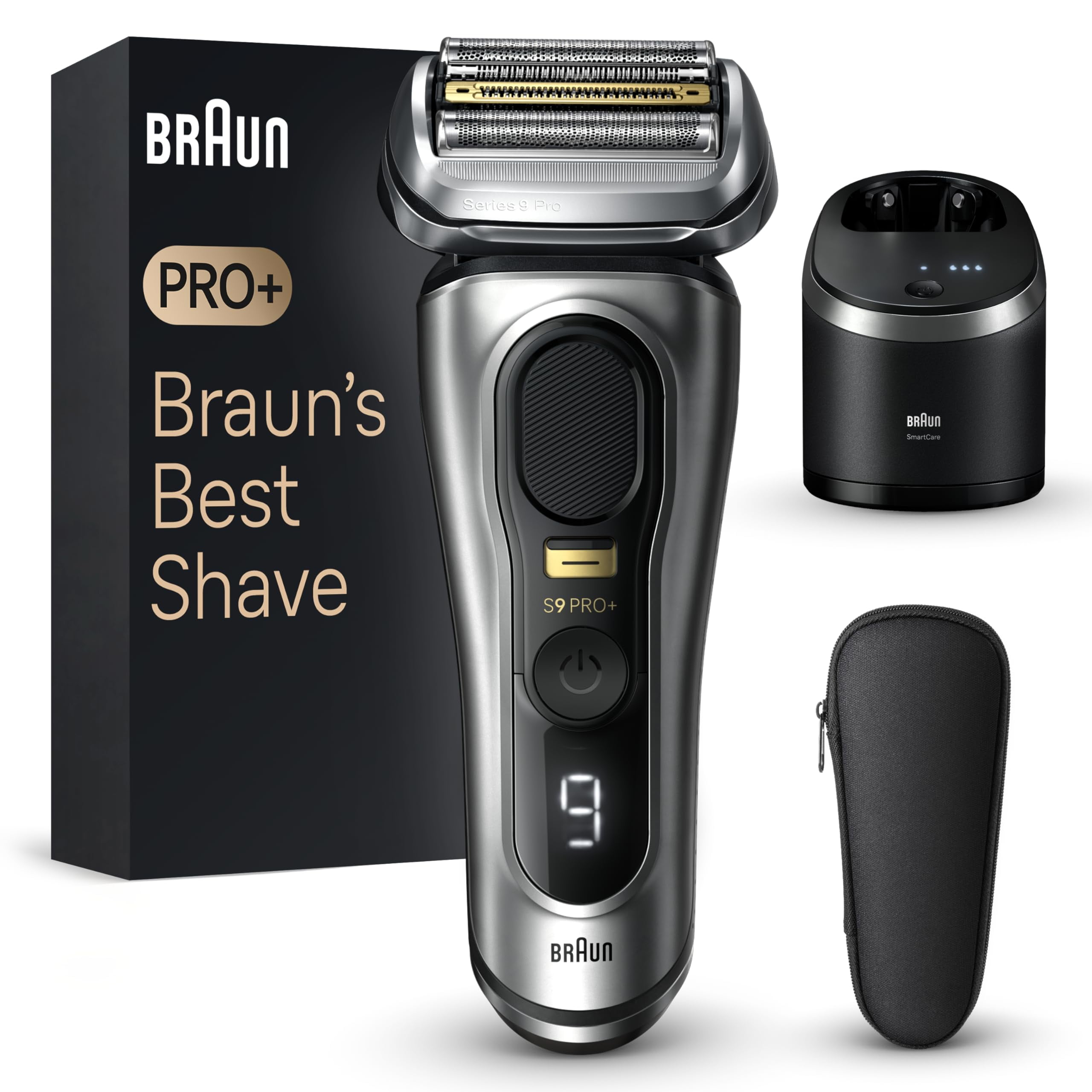 Pack of 2 Braun PRO+ Electric Shaver Series 9 9567cc, LifeTime Sharp ...