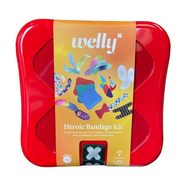 Welly Large First Aid Kit, Assorted Bandages and Ointments, 130 Count ...
