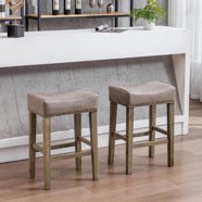 Kent 24" Saddle Stool (PAIR) - Walmart.com