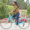 Free Shipping! sixthreezero Women's 7-Speed Hybrid Bike with Rear Rack ...