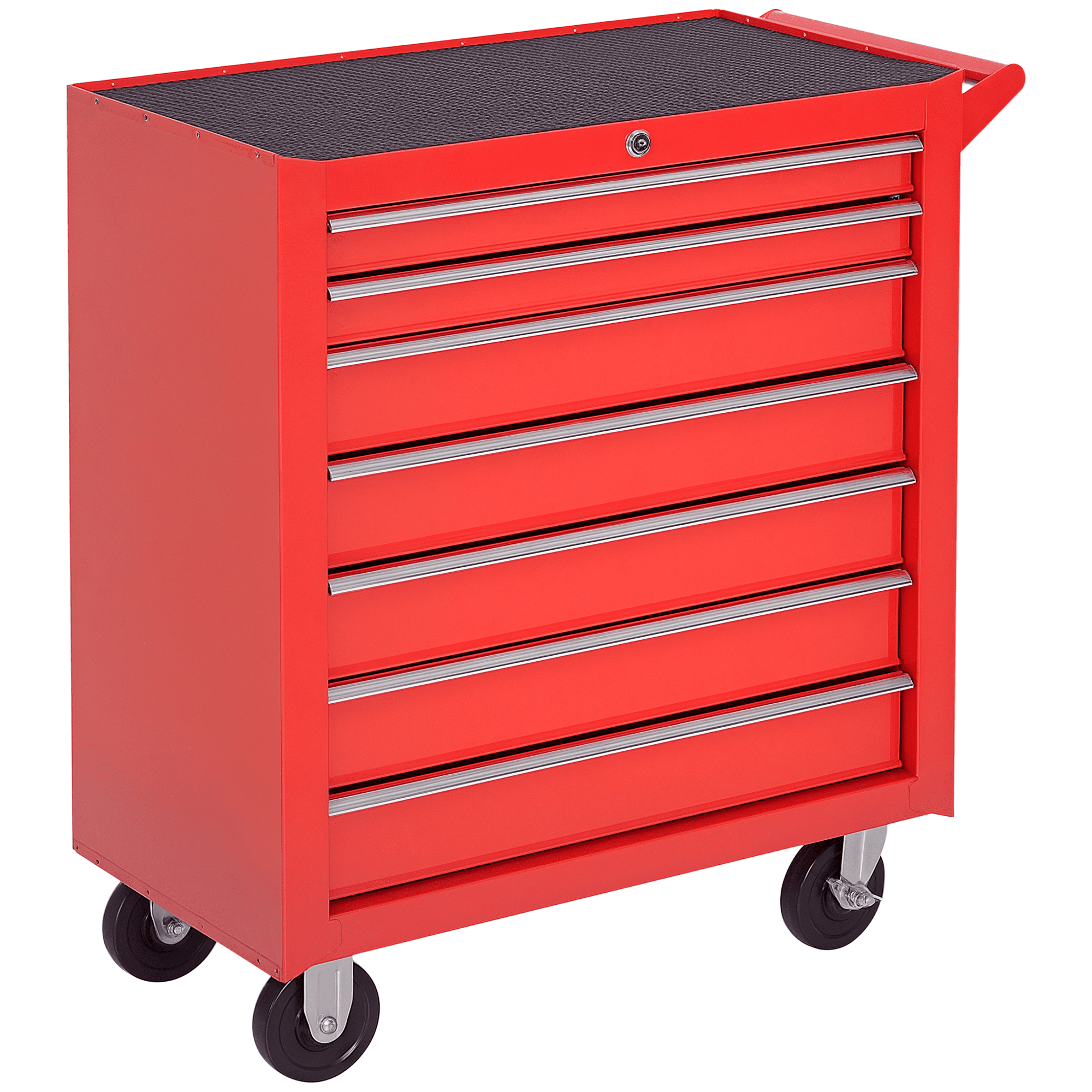 Click here for Homcom Roller Tool Cabinet Tool Stoarge Box 7 Draw... prices