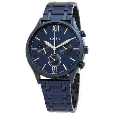 Fossil Men's Nate Chronograph Black Leather Watch (JR1354) - Walmart.com