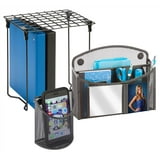 3-Pc Locker Organization Kit in Black - Walmart.com