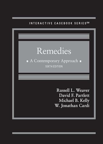 Pre-Owned Remedies Russell L. Weaver,David F. Partlett,Michael B. Kelly ...