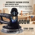 800W Drywall Sander with 12 Sanding Discs and Variable Speed Wall ...