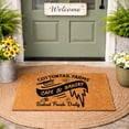 Cottontail Farms Welcome Mat, Cafe & Bakery Bunny Carrot Design, Baked ...
