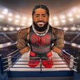 Bleacher Creatures WWE Jimmy Uso 24" Bleacher Buddy - Walmart.com
