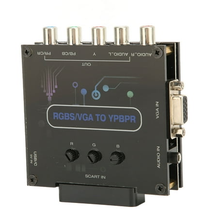 RGBS VGA SCART To YPBPR Converter, Component Converter Game Screen ...