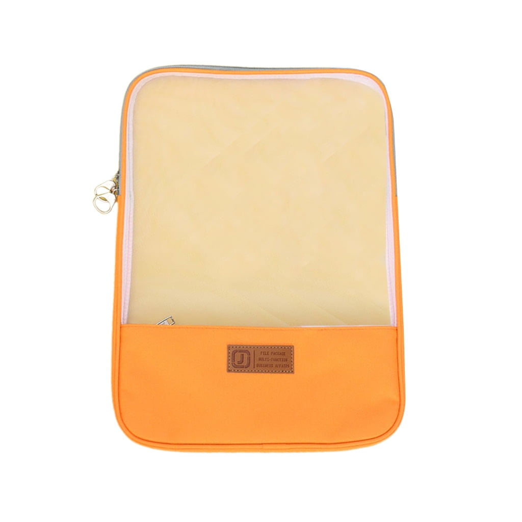 SIEYIO Zipper Pouch Document Bag, A4 Letter Size Waterproof Translucent ...