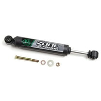 Zone Offroad Jeep Wrangler YJ/TJ Single Steering Stabilizer - Black ...