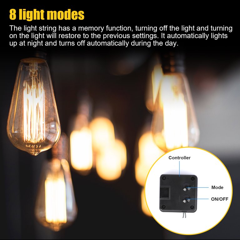 Hanging Edison Light Bulb