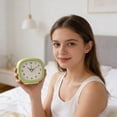 SmallClock Analog BedroomClock, Non Digital Desk Clock, Gentle Wake ...