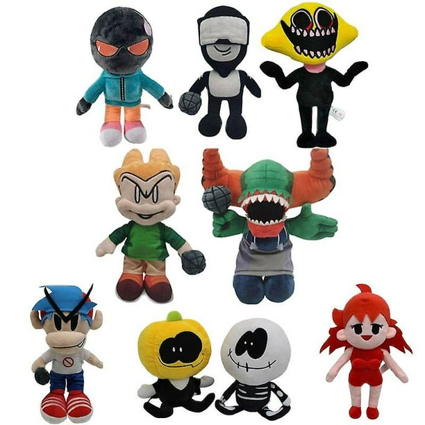 Hot 25cm Soft Spooky Skid Pump Boyfriend Lemon Monster Stuffed Fnf Boy ...