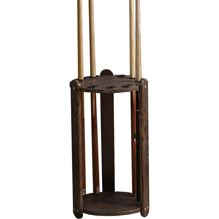 Solid Wood Pool Cue Rack,Vertical Floor-Standing Cue Holder,Billiard ...