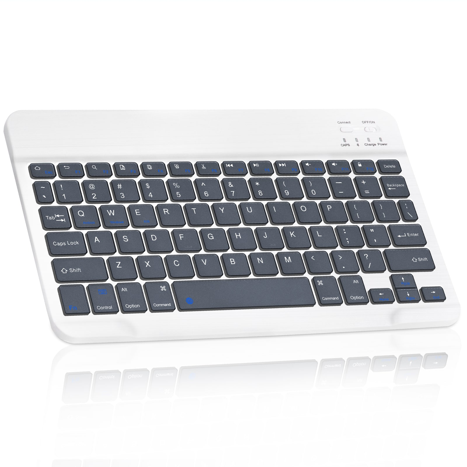 Ultra-Slim Bluetooth rechargeable Keyboard for Motorola Edge S30 and ...