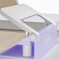 Double-Hole Paper Puncher with Adjustable Alignment Guide 5 Sheets ...