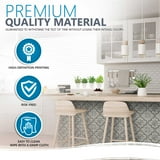 Mi Alma Vinyl Peel and Stick Vintage Rustic R22 Backsplash Tile ...