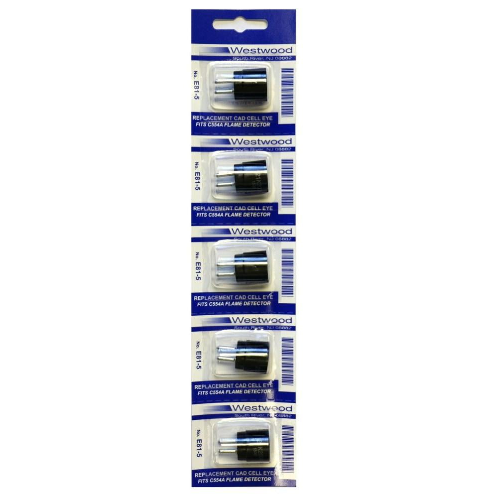 E81-5 Cad Cell Eye For Honeywell C554A Flame Detector 5-PK - Walmart.com