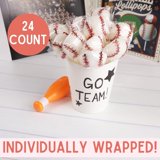 Baseball Lollipops, Birthday Party Candy, 24 Count Box, 10.16 Ounces ...