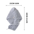 Bathwe Hair Towel Wrap for Women, Ultra Absorbent Twist Hair Turban ...