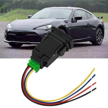 12V 4-Pole Push Button Switch for Toyota with LED Push Button for ...