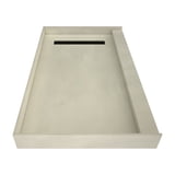 Tile Redi Rt4860r-Pvc Redi Trench 60" X 48" Rectangular Shower Base ...