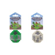 Bundle of 2 - Minecraft Spawn Egg Mini Figure |Brown Rabbit + Blue ...